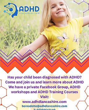 ADHD Lancashire | ADHD Support | ADHD Courses | ADHD Coaching | Chorley UK